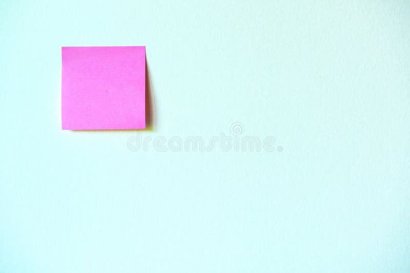 Color Post-its with Drawing Pins Stock Photo - Image of paper, honey ...