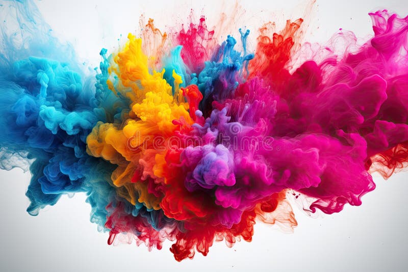 Color Explode Glow with Light Ray and Shine Vector Stock Illustration ...