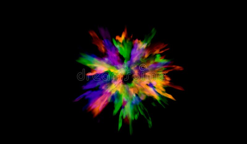 Color Explosion Vector