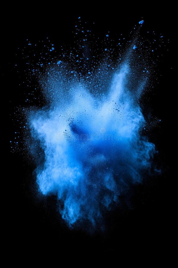 Color Powder Explosion Creates Vibrant Abstract Background Effects in ...