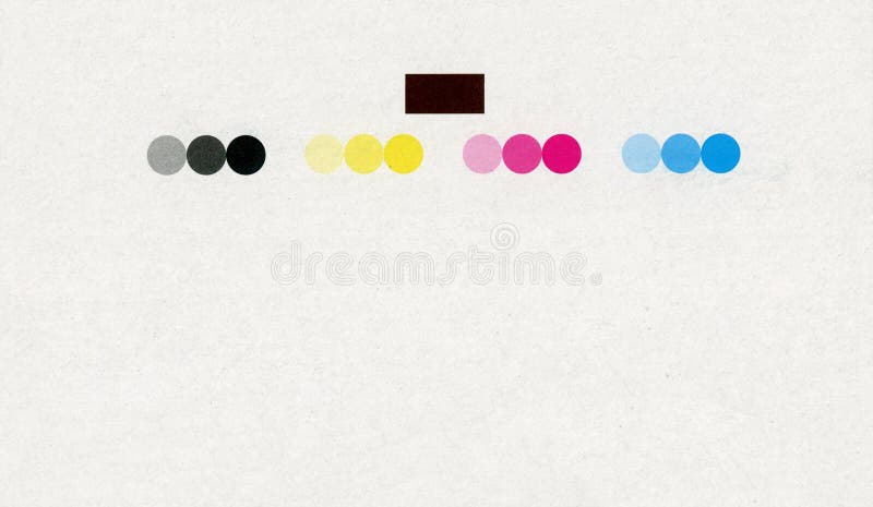 Color press marks stock illustration. Illustration of proof - 210188383