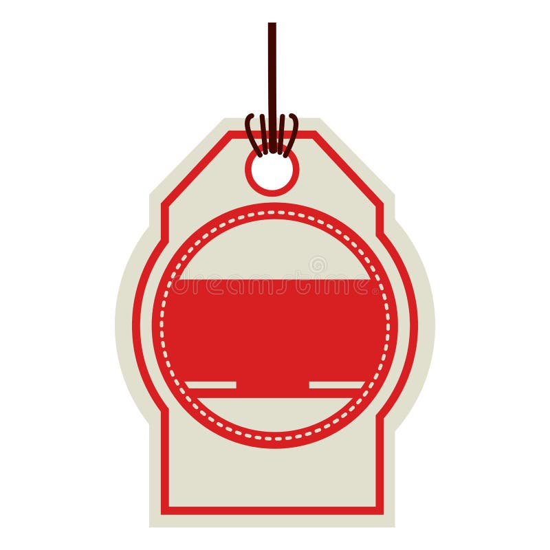 Color Price Tag Sticker with Middle Shadow with Round Shape Stock ...