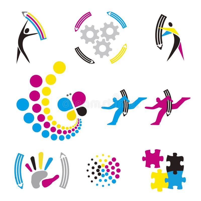 Creative_design_symbols_icons Stock Vector - Illustration of collection ...