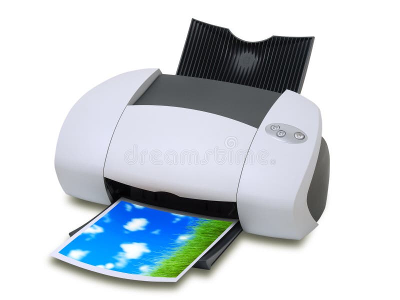Color printer stock photo. Image of digital, card, album - 18541134