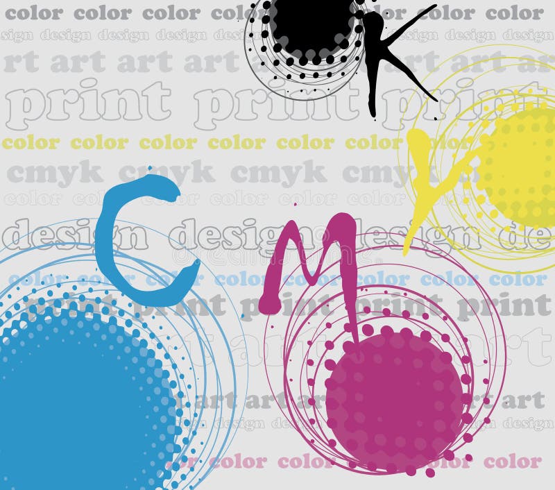 Color printing stock vector. Illustration of fund, pattern - 49445107