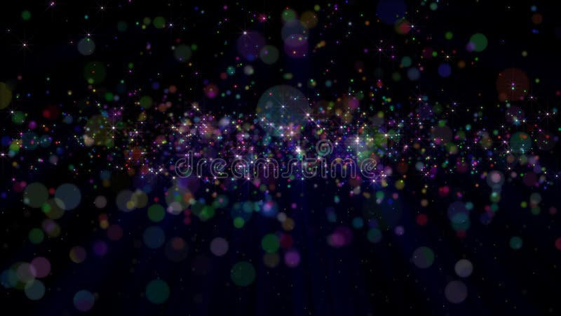 Color Rain Particle Abstract Background Stock Illustration ...