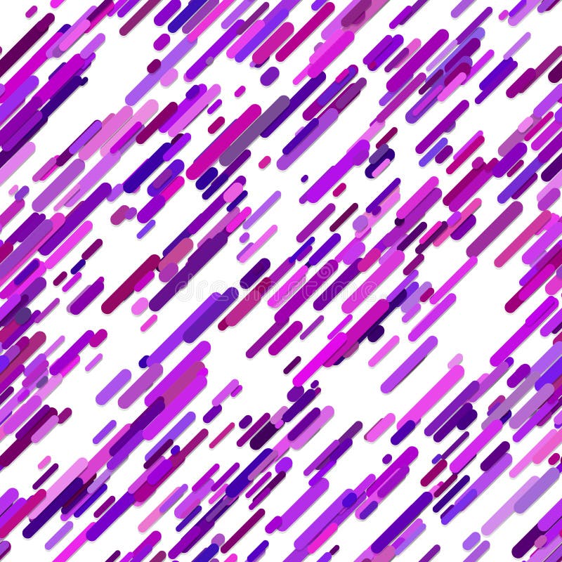 Color Random Diagonal Rounded Stripe Pattern Background Stock Vector ...