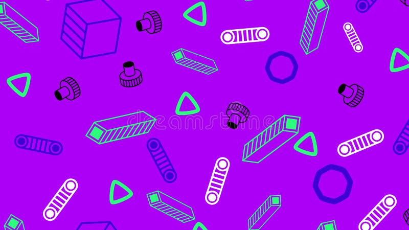 Color Random Seamless Pattern Loop Background Stock Footage - Video of ...