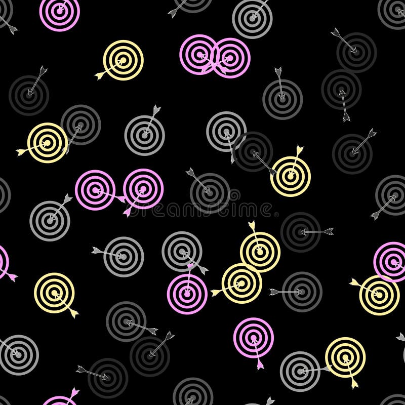 Target Icon in Trendy Flat Style Isolated on White Background. Aim ...