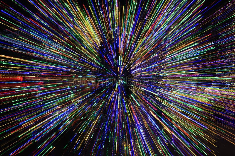 Color Rays in the Dark Background Stock Image - Image of pattern ...