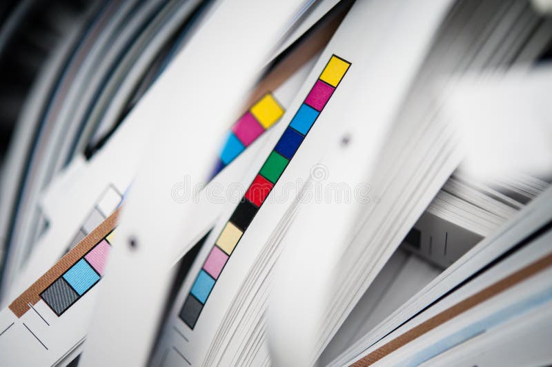 Color reference bars stock photo. Image of colors, paper - 31742942
