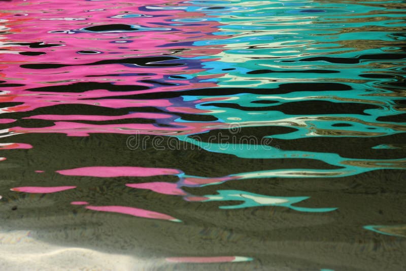 Color reflection stock image. Image of pink, green, summer - 27095911