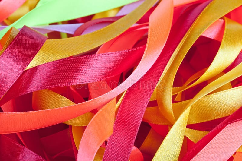 Red and violet ribbons stock image. Image of abstract - 44286679