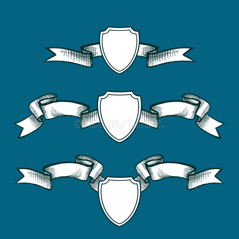 Color Ribbons and Badges. Vector Design Elements Stock Vector ...