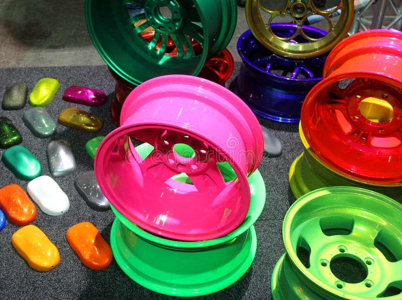 Color rims for cars stock image. Image of view, surface - 38390361