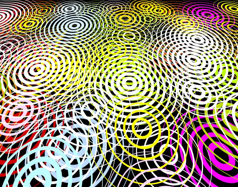 Color rings stock vector. Illustration of backdrop, rings - 5802813