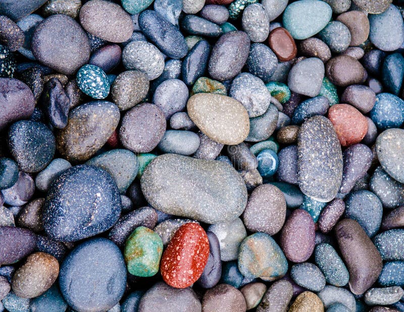 Color River Stones Background Stock Image - Image of nature, river ...