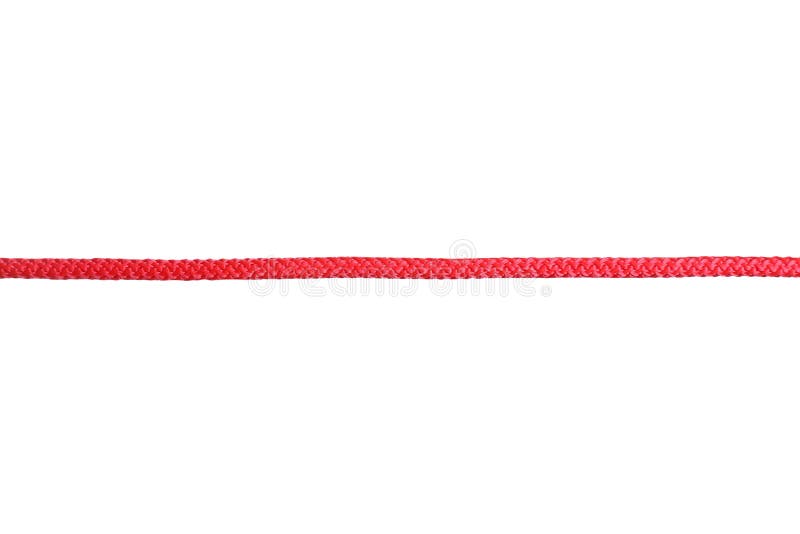 Color Rope on White Background. Stock Photo - Image of background ...