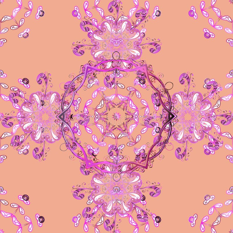 Color Rosa, Beige Y Violeta Stock de ilustración - Ilustración de rosa ...