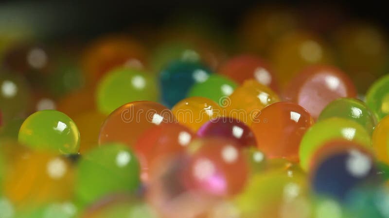 Color Round Shape Gel Sweets Stock Video - Video of colors, micro ...
