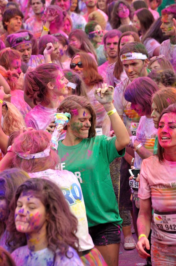 Color Up Run editorial stock image. Image of colorup5k - 55937504