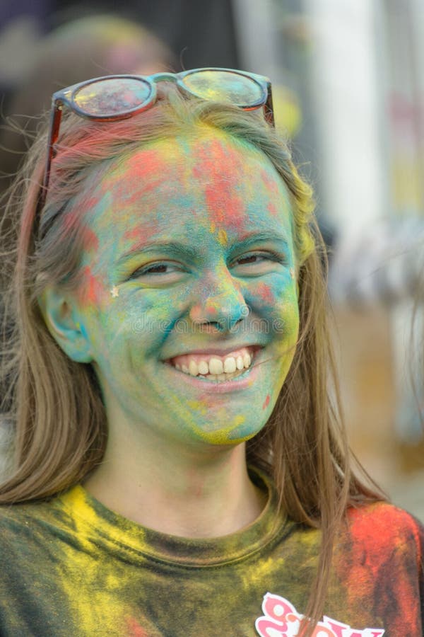The Color Run editorial photo. Image of multicolored - 96523371