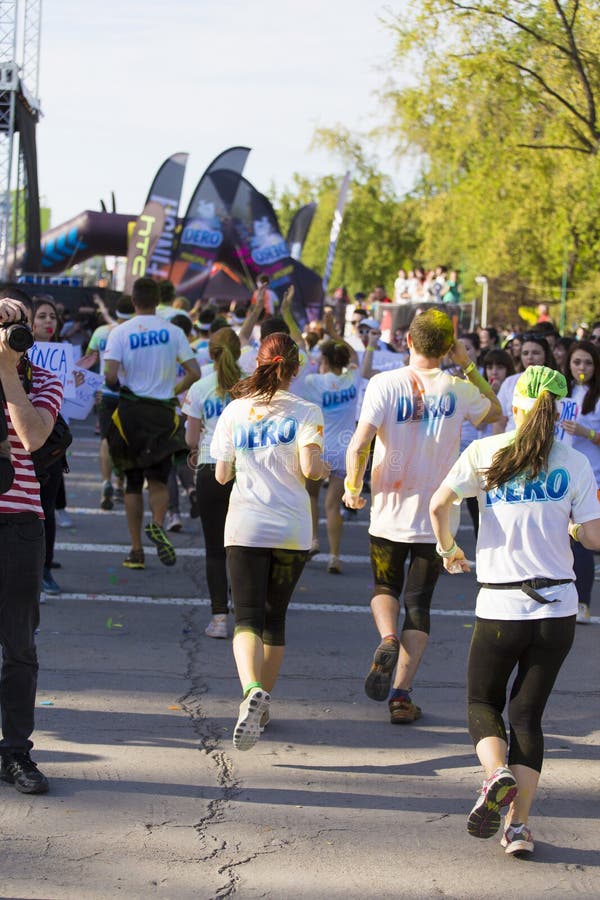 Runners Heading for the Finish Line Editorial Photography - Image of ...