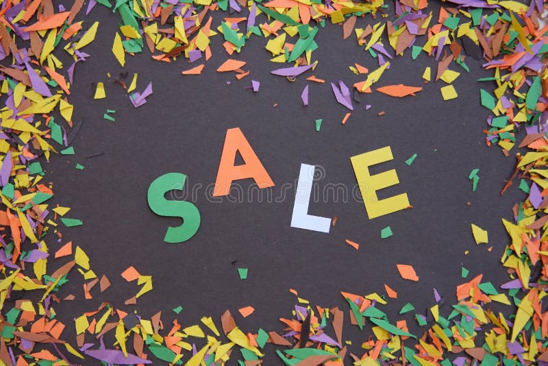 Color sale sign stock image. Image of friday, black, label - 27918079