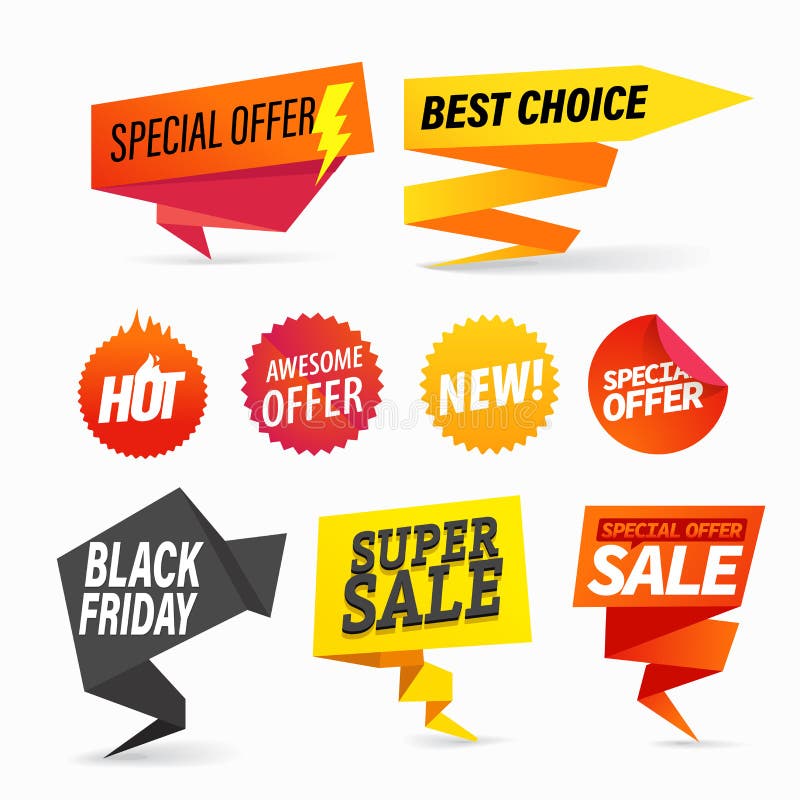 Color sale vector banners stock vector. Illustration of copy - 185044158