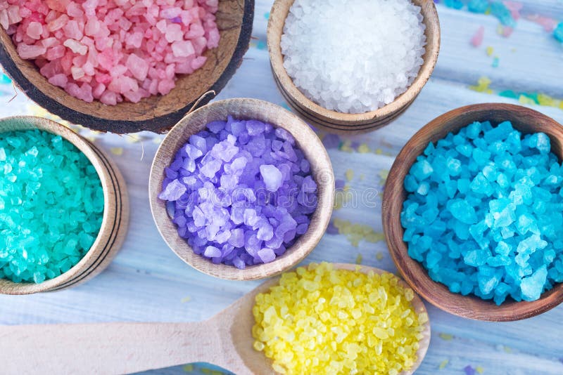 Color salt stock photo. Image of granulated, arrangement - 45053414