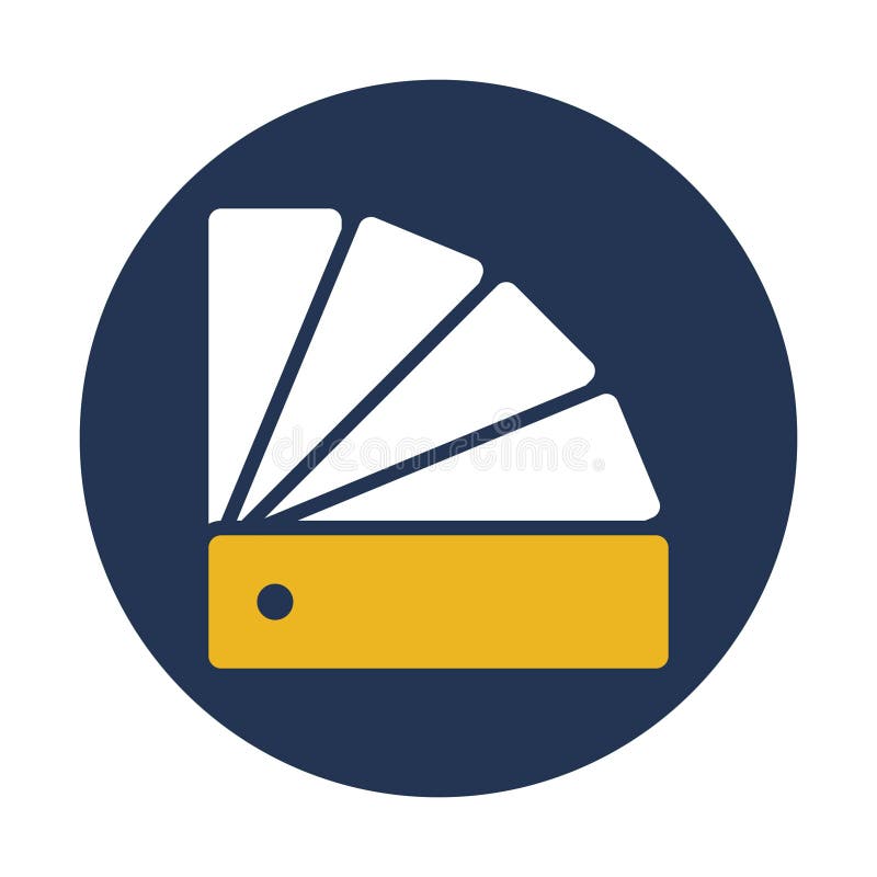 Color Sample, Color Swatch Vector Icon Which Can Easily Modify Stock ...