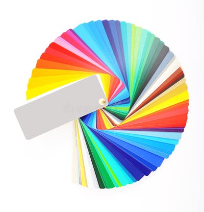 Color sampler stock image. Image of sampler, print, palette - 14359083