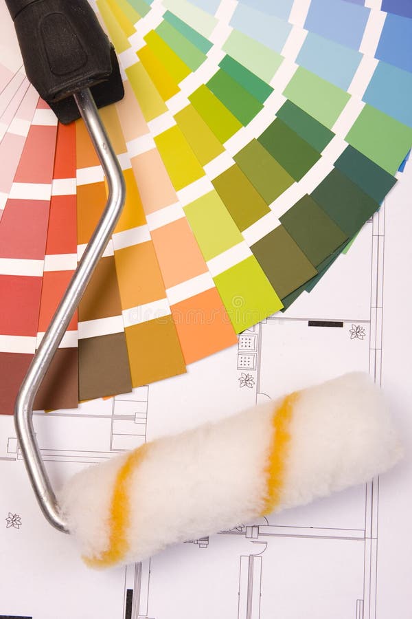 Color samples stock image. Image of detail, collection - 11710081