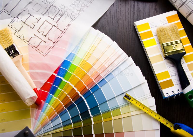 Color Guide stock image. Image of colorful, layout, creativity - 3284665