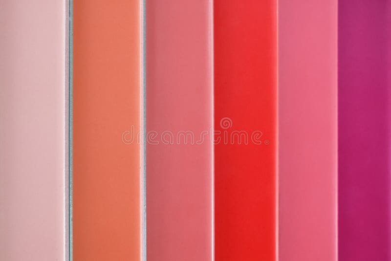 Color Samples , Different Colored Tiles , Red, Orange, Stock Image ...