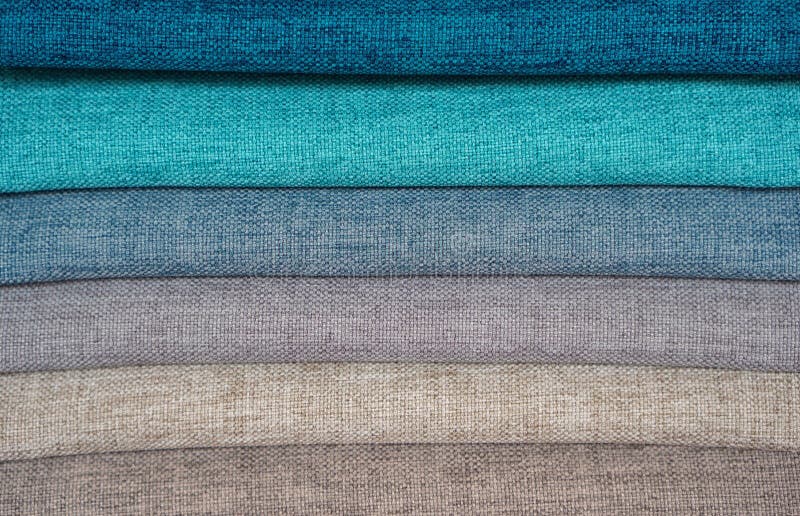 Color Samples of Fabric for Curtains Stock Photo - Image of curtains ...