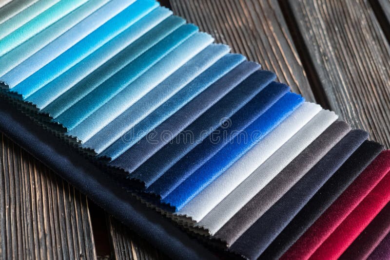 Color samples of a fabric stock photo. Image of choice - 103139692