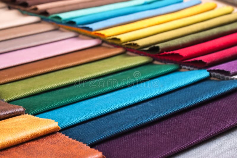 Colored tissue samples stock image. Image of abstract - 112205801