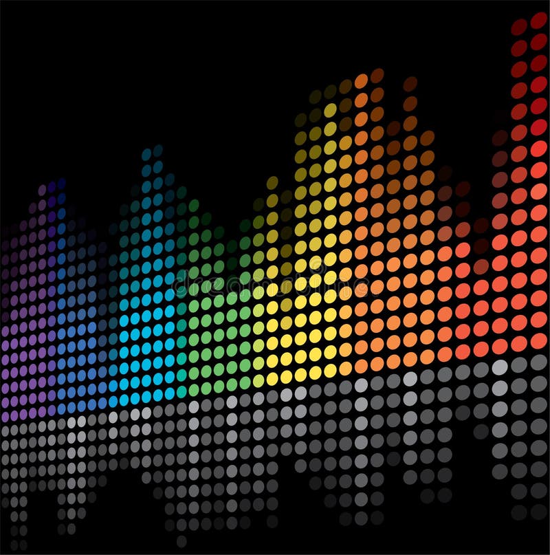 Colorful music volume stock vector. Illustration of abstract - 15128907