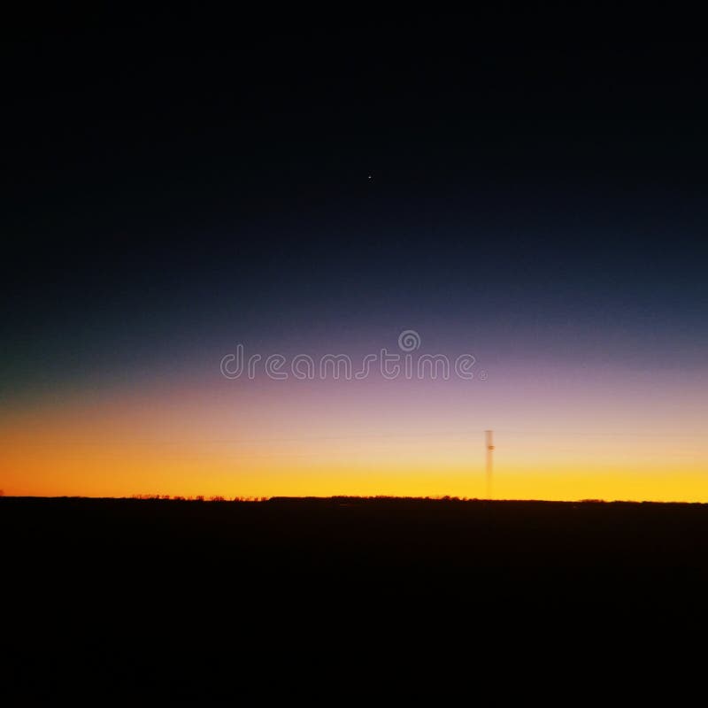 Color Scheme Melting Sunset Stock Image - Image of blended, scheme ...