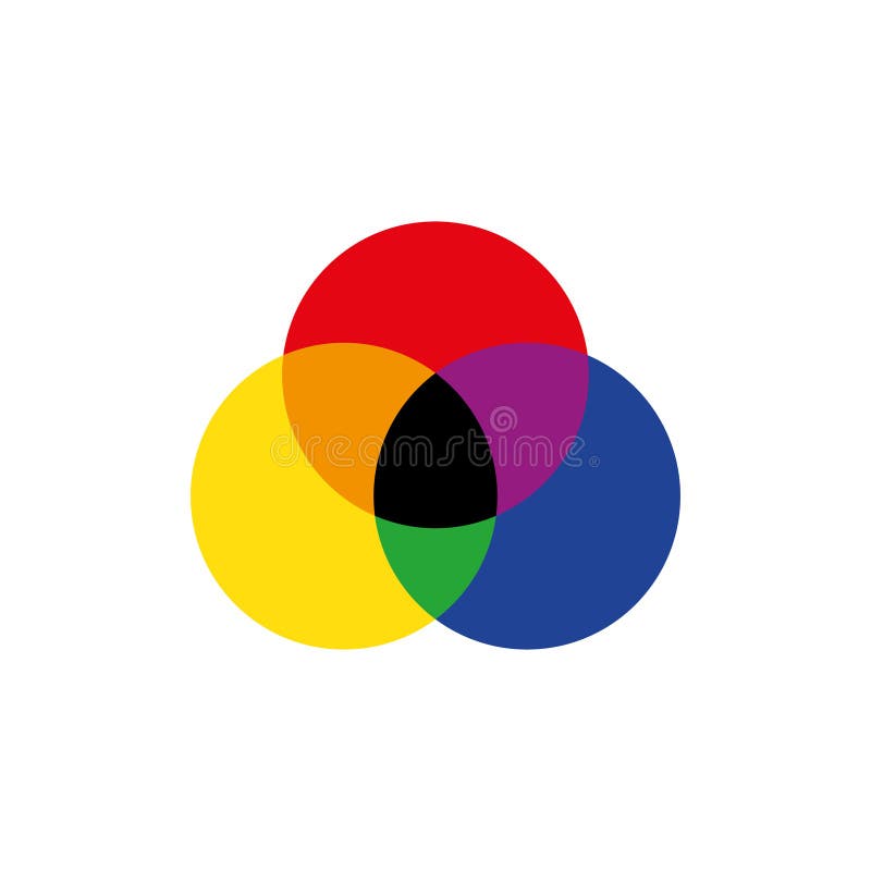 Color Scheme Symbol Isolated Stock Illustration - Illustration of brand ...