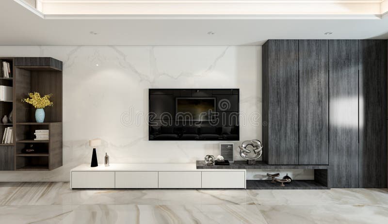 Color Schemes and Textures Designing a Vibrant Living Room Stock Photo ...