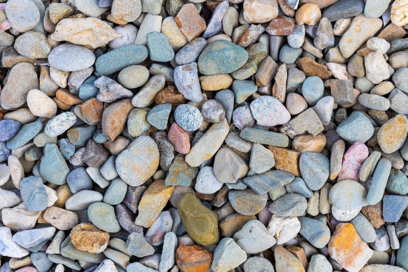 Color Sea Stones Texture Background Stock Photo - Image of macro ...