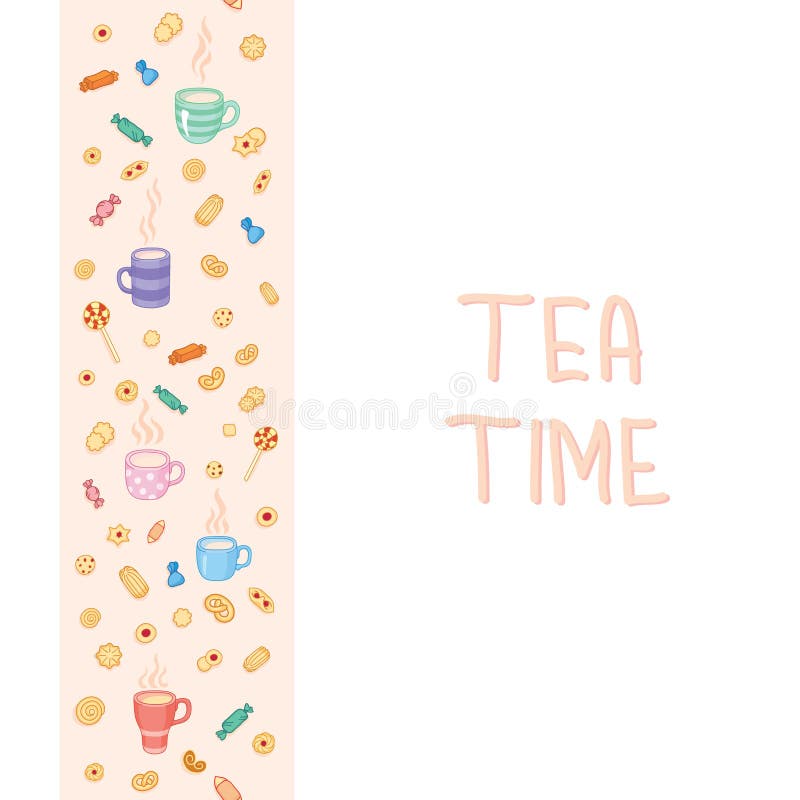 Tea Party Border Stock Illustrations – 416 Tea Party Border Stock ...