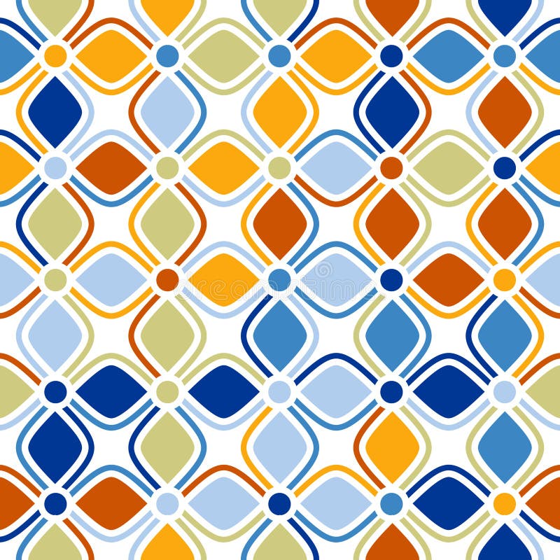 Color Seamless Pattern. a Template for Textures, Textiles, Wallpapers ...