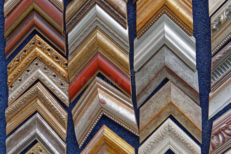 Corner art frames stock image. Image of frames, paint - 204030925