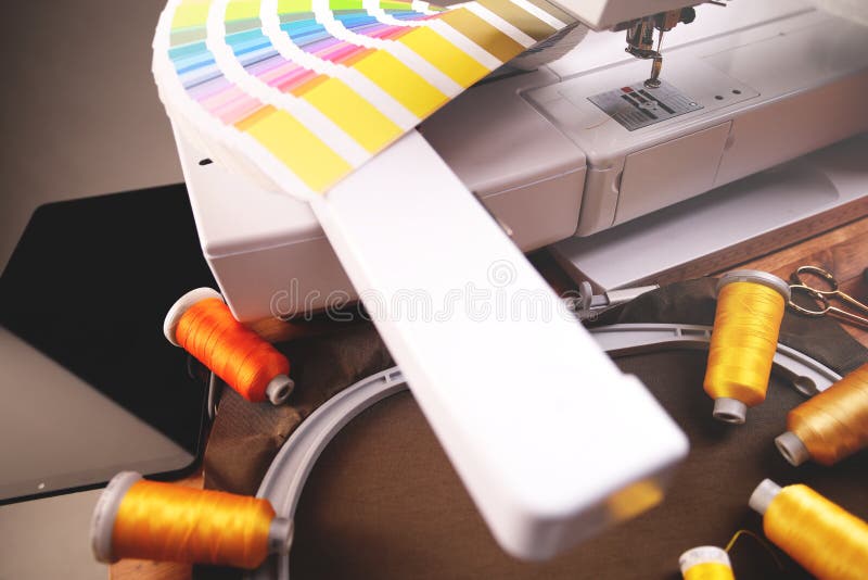 Color Selection Process for an Embroidery Project with Professional ...