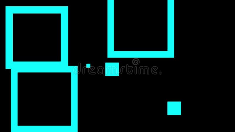 Color Shape Animation Square Motion Graphics Stock Footage - Video of ...