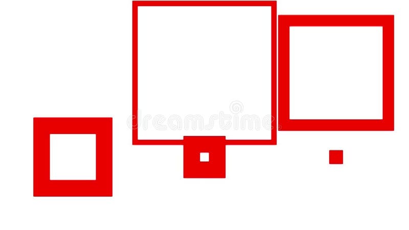 Color Shape Animation Square Motion Graphics Stock Footage - Video of ...