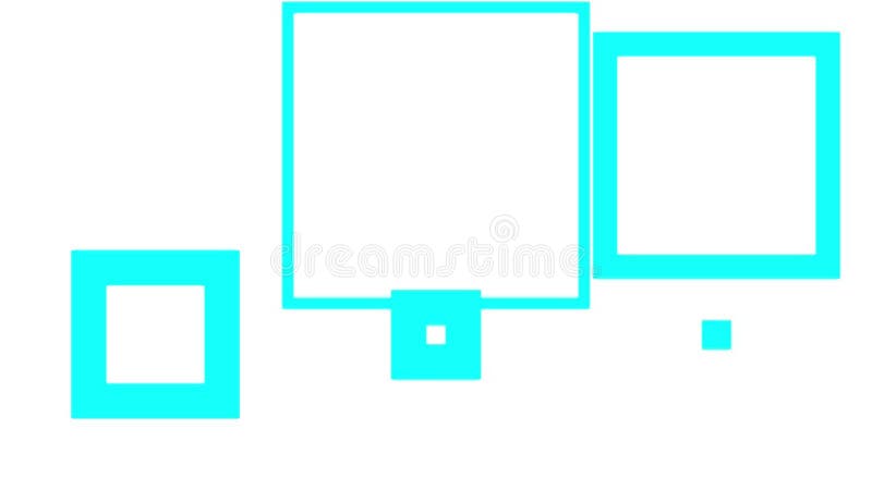 Color Shape Animation Square Motion Graphics Stock Footage - Video of ...